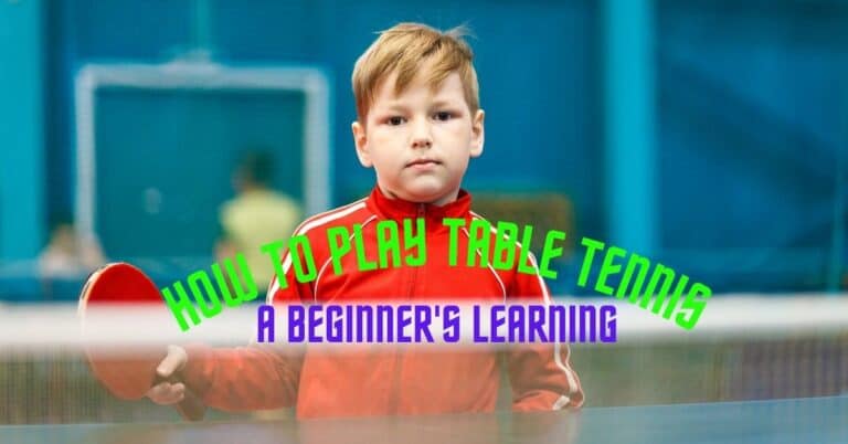Basic Skills in Table Tennis: A Beginner's Guide - TABLE TENNIS ARENA
