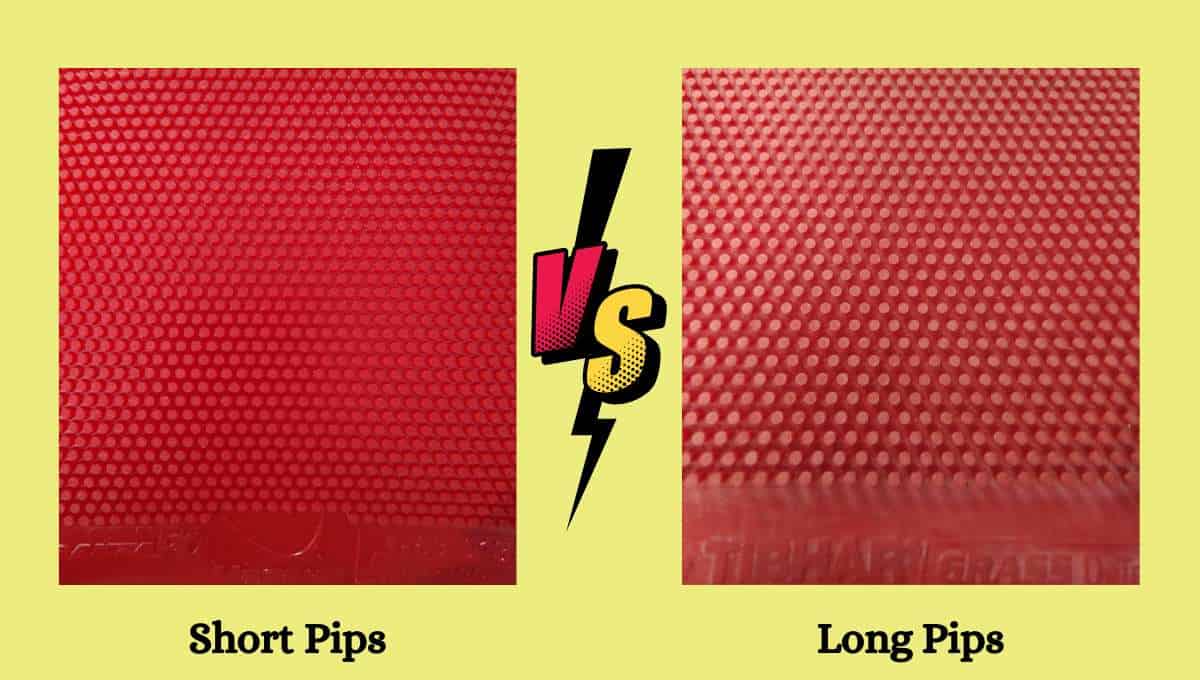 Short Pips Vs Long Pips Table Tennis Rubber: How to Choose? - TABLE TENNIS ARENA